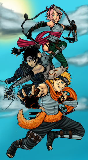 Команда 7, интересное исполнение - Персонажи - YouLoveIt.ru