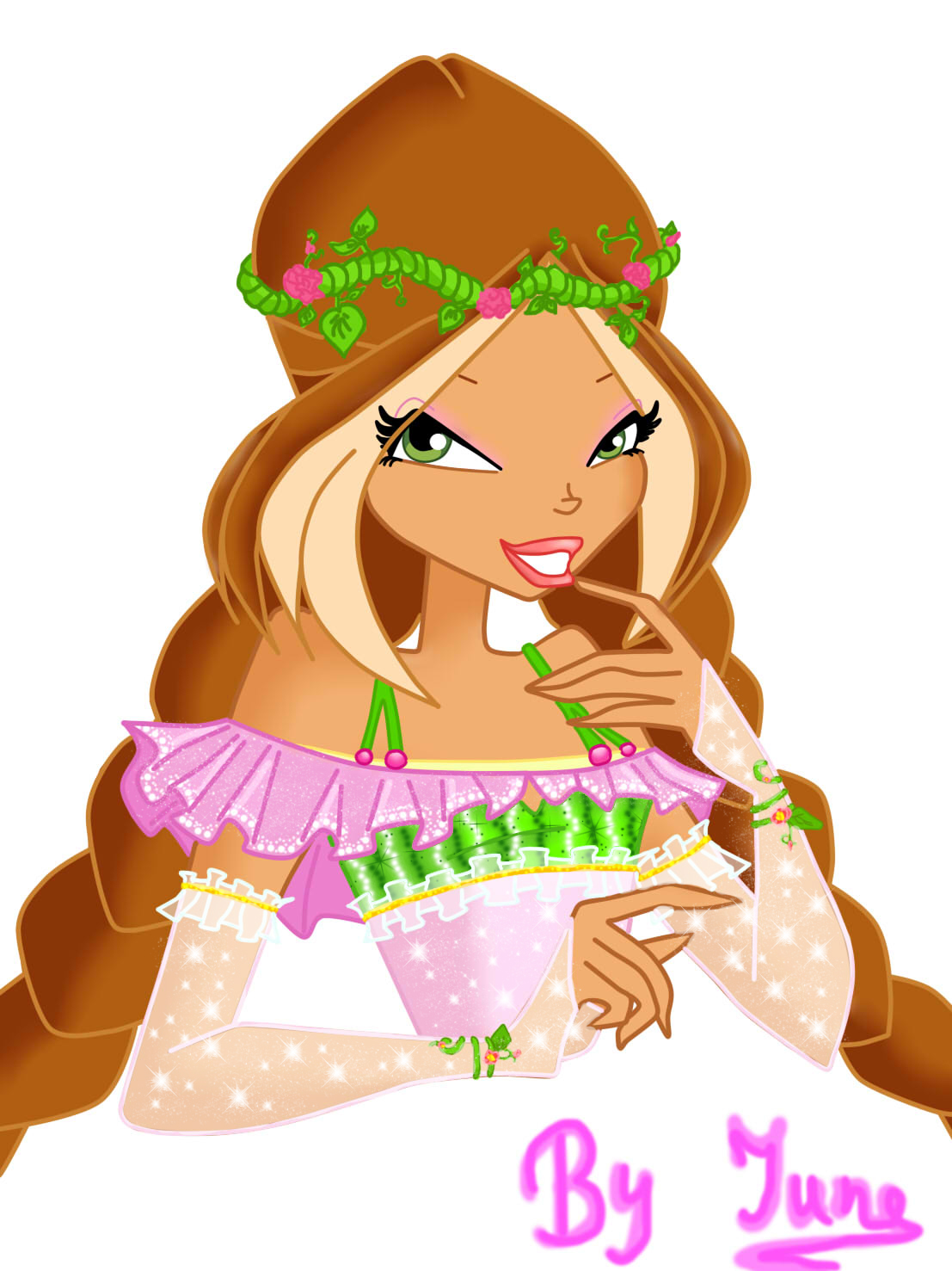 Flora Flyrix by JuneJM - Винкс - YouLoveIt.ru