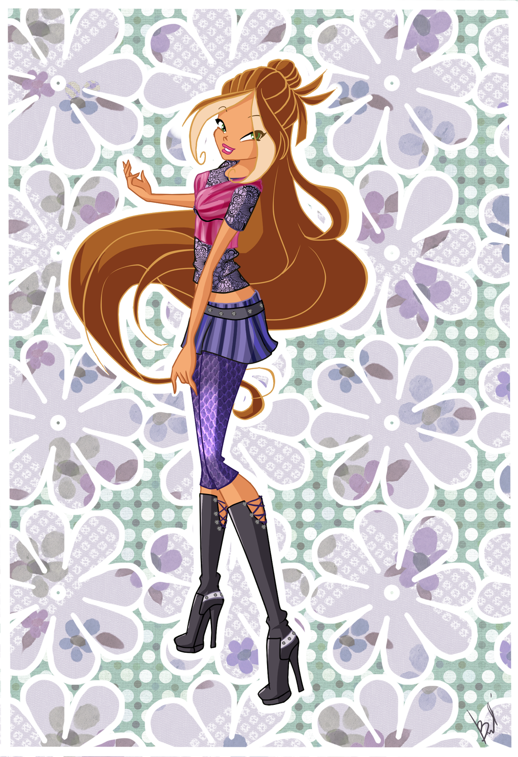 Flora 5 season by Omaryka - Винкс - YouLoveIt.ru