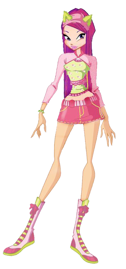 Рокси в одежде Флоры, автор Amaryl - Винкс - YouLoveIt.ru