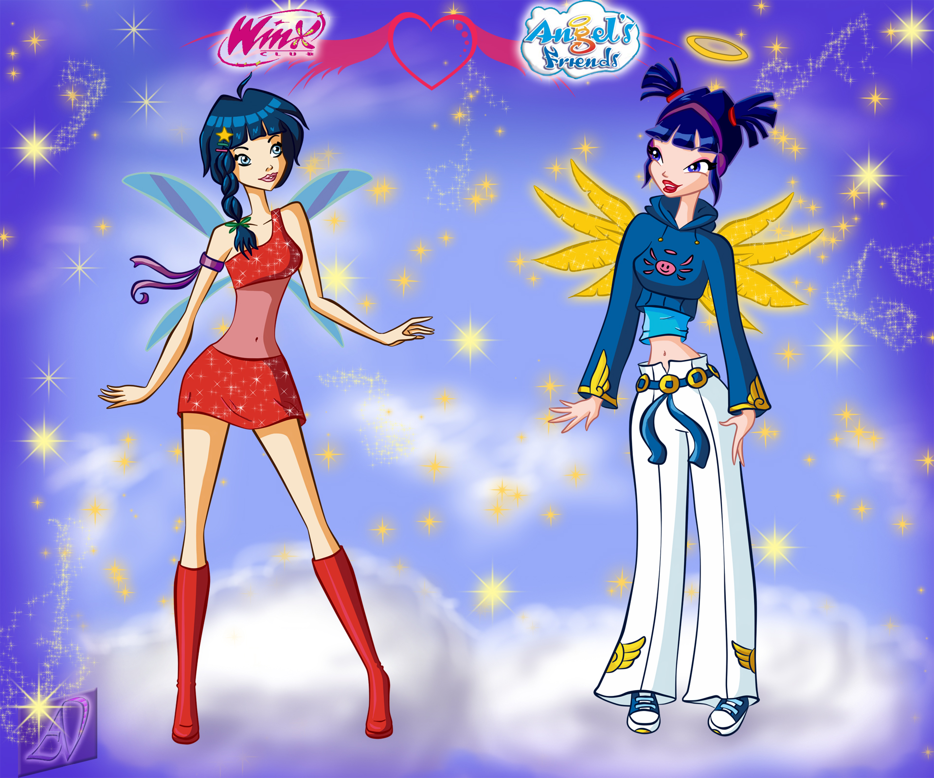 Муза и Мики (Angel's friends) - Винкс - YouLoveIt.ru
