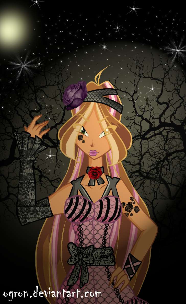 Флора ночью - Винкс - YouLoveIt.ru