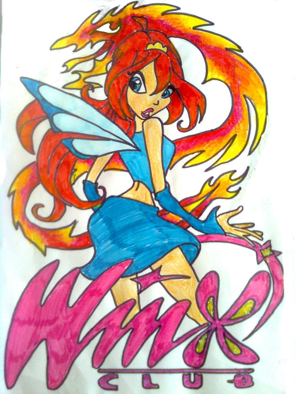 Bloom and dragon - Рисунки - YouLoveIt.ru