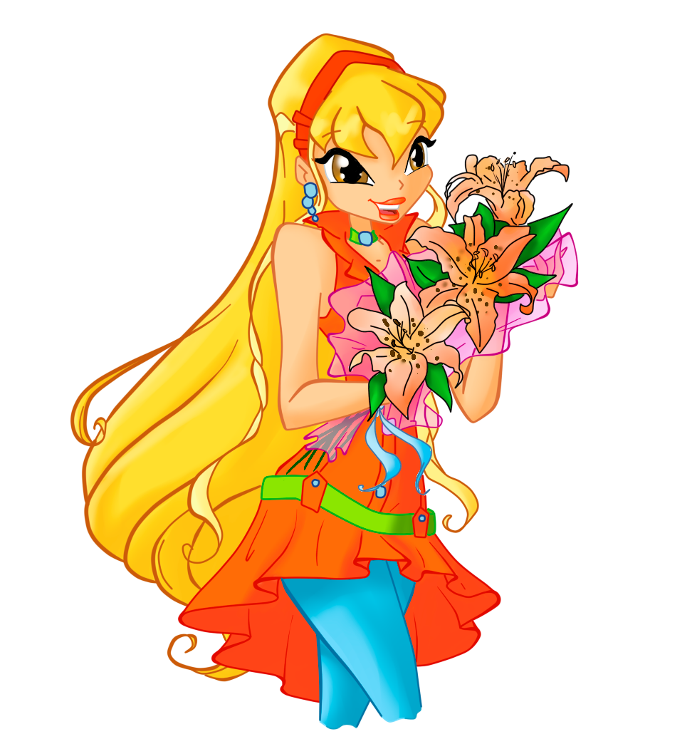 Стелла с цветами. - Не с нуля - YouLoveIt.ru