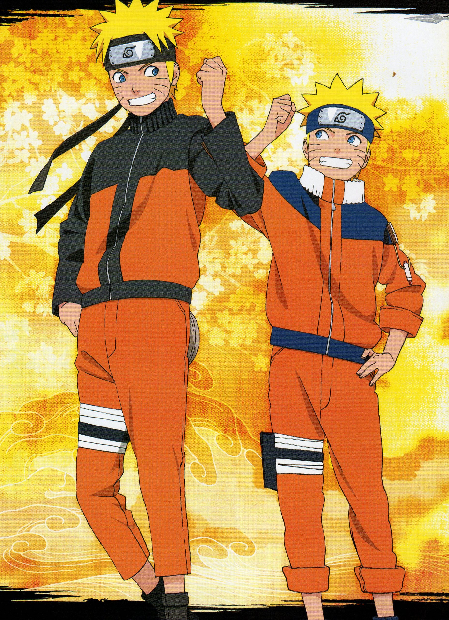 Наруто сейчас и в детстве - Наруто - YouLoveIt.ru