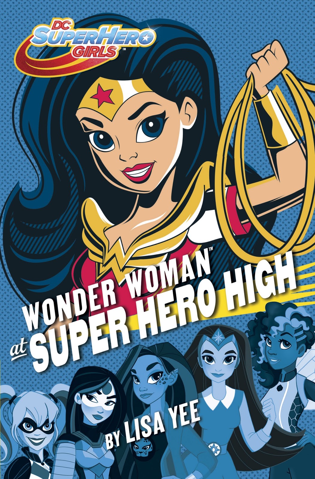 DC Super Hero Girls обложка книги с Вонди - DC Super Hero Girls - YouLoveIt.ru